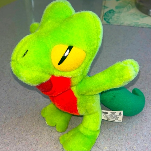 Pokemon | Other | Vintage Pokemon Treecko Stand Up Plush 206 | Poshmark